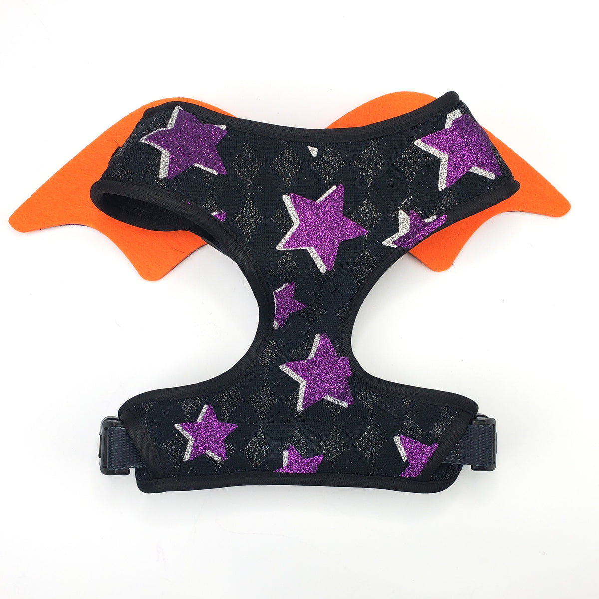 Purple Star Removable Bat Wing Harness – House Of FurBaby